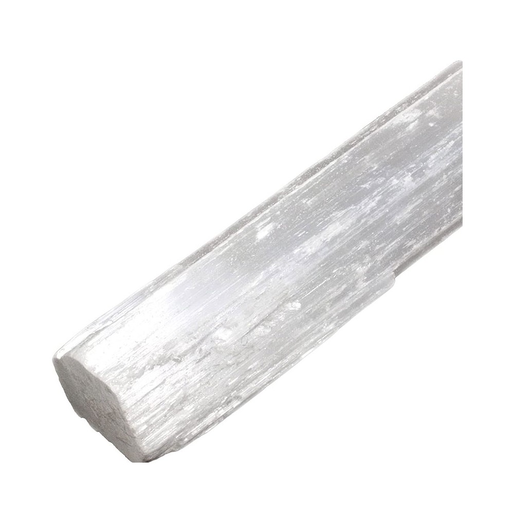 Bâton Sélénite Cristal Brut - Pierre Naturelle 7-10 cm